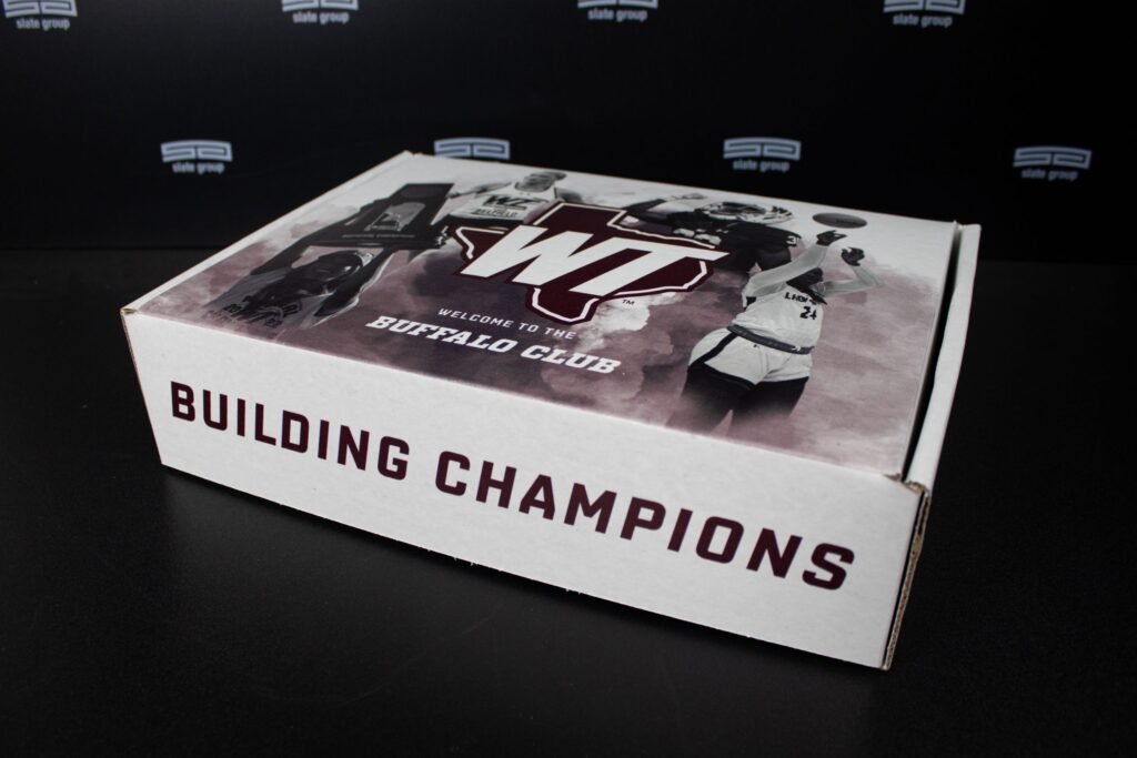 University of West Texas A&M Athletics Buffalo Club Box - Slate Group