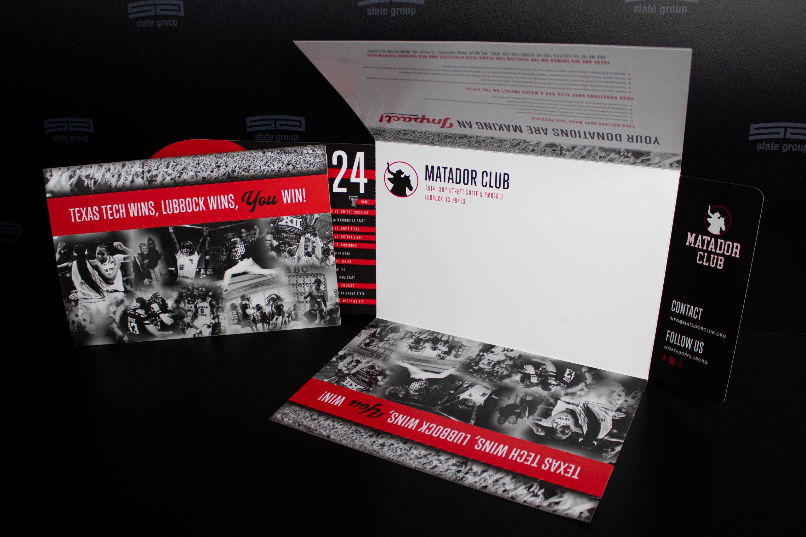 Texas Tech University Matador Club Mailer & Box - Slate Group