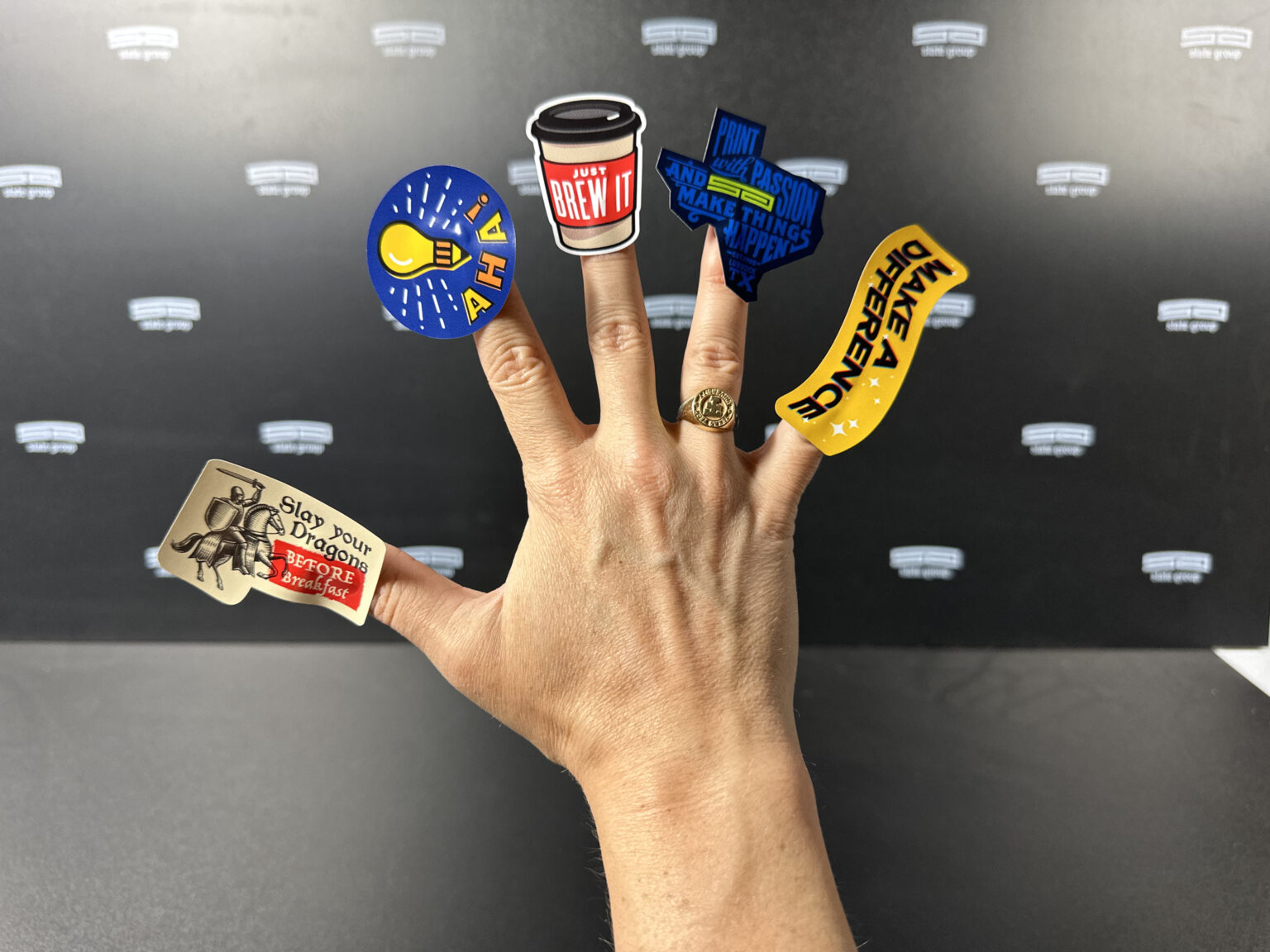 Stick It To Em’ with Stickers - Slate Group