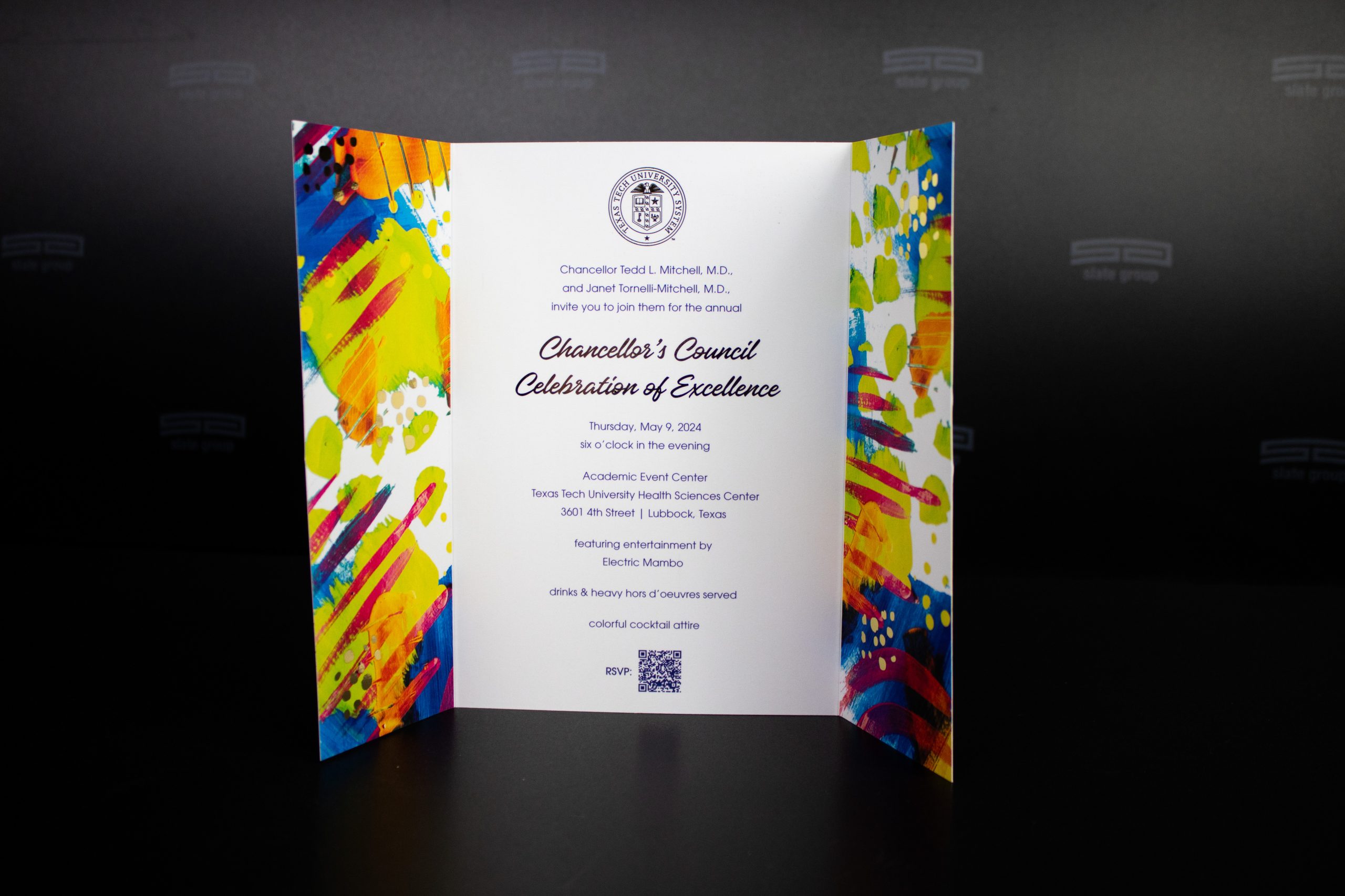 TTU Chancellor’s Council Invitation - Slate Group