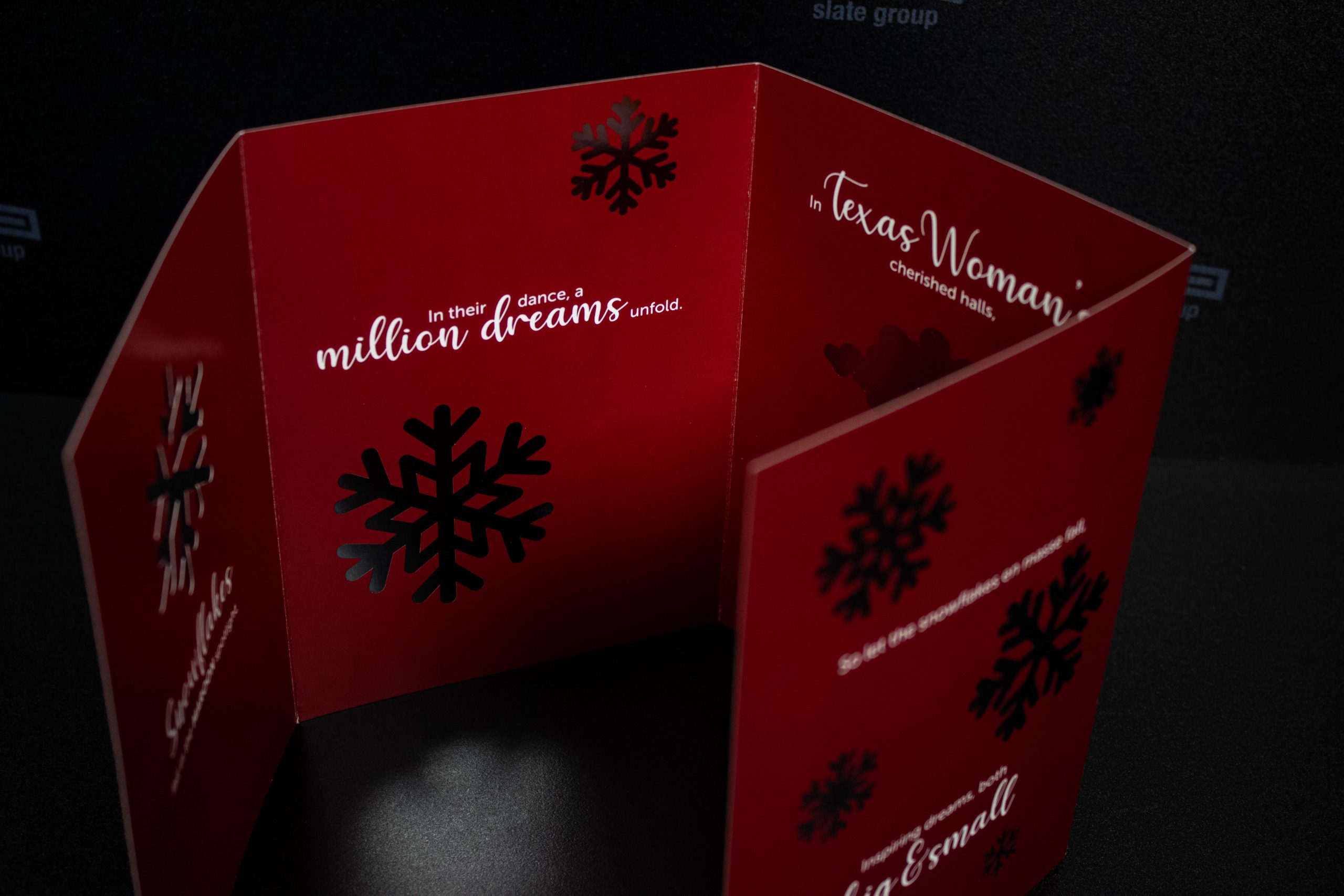 Texas Women’s University Christmas Card - Slate Group
