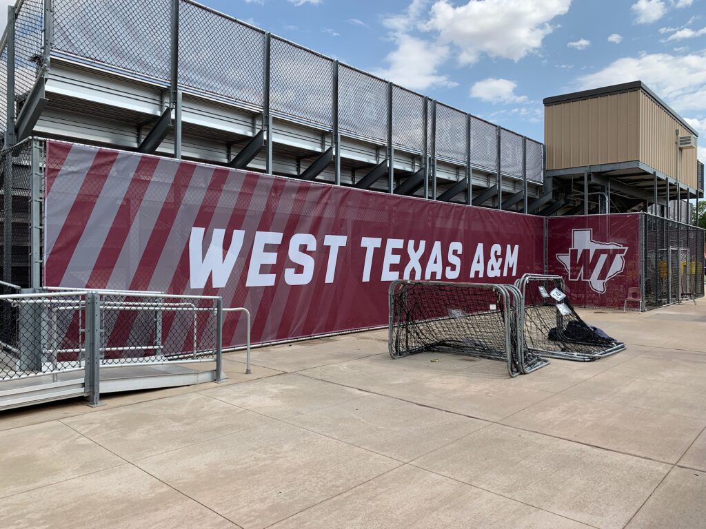 West Texas A&M (WT) Mesh Banner - Slate Group